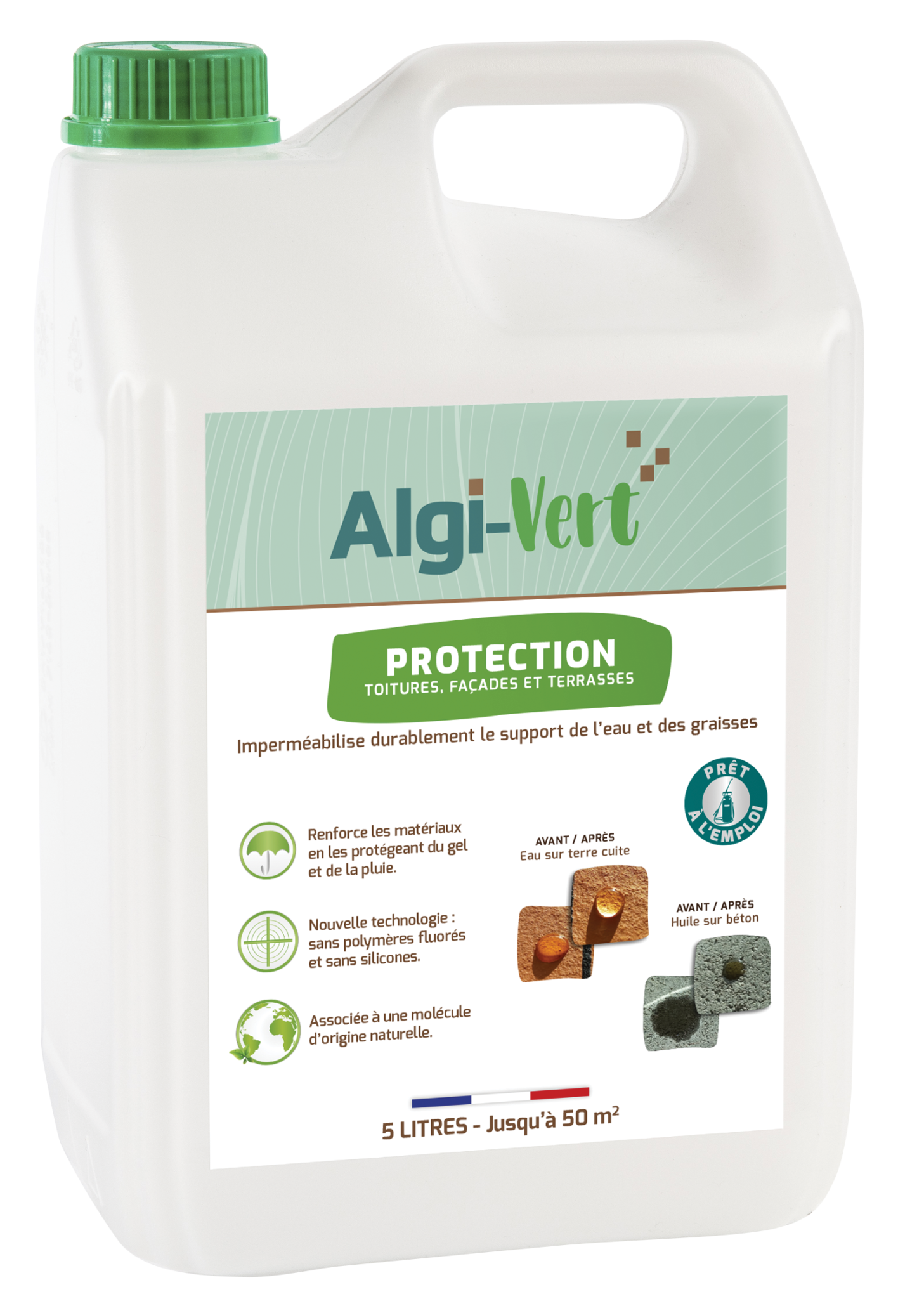 Algimouss pro : Traitement professionnel façade et mur