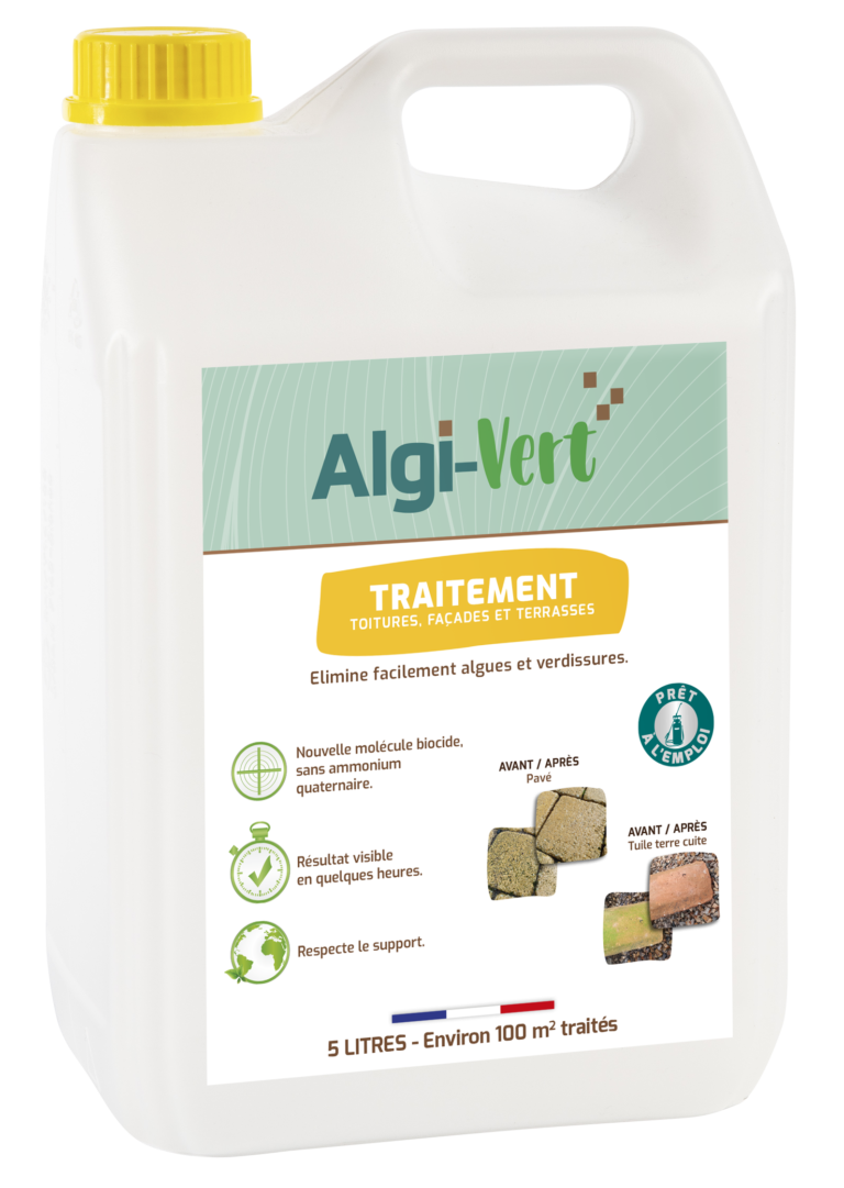 Algimouss pro : Traitement professionnel façade et mur