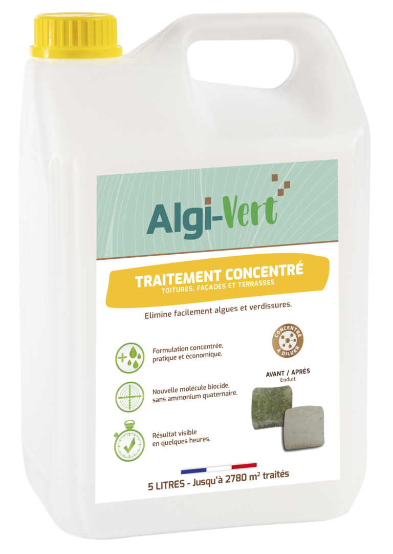 Algimouss pro : Traitement professionnel façade et mur